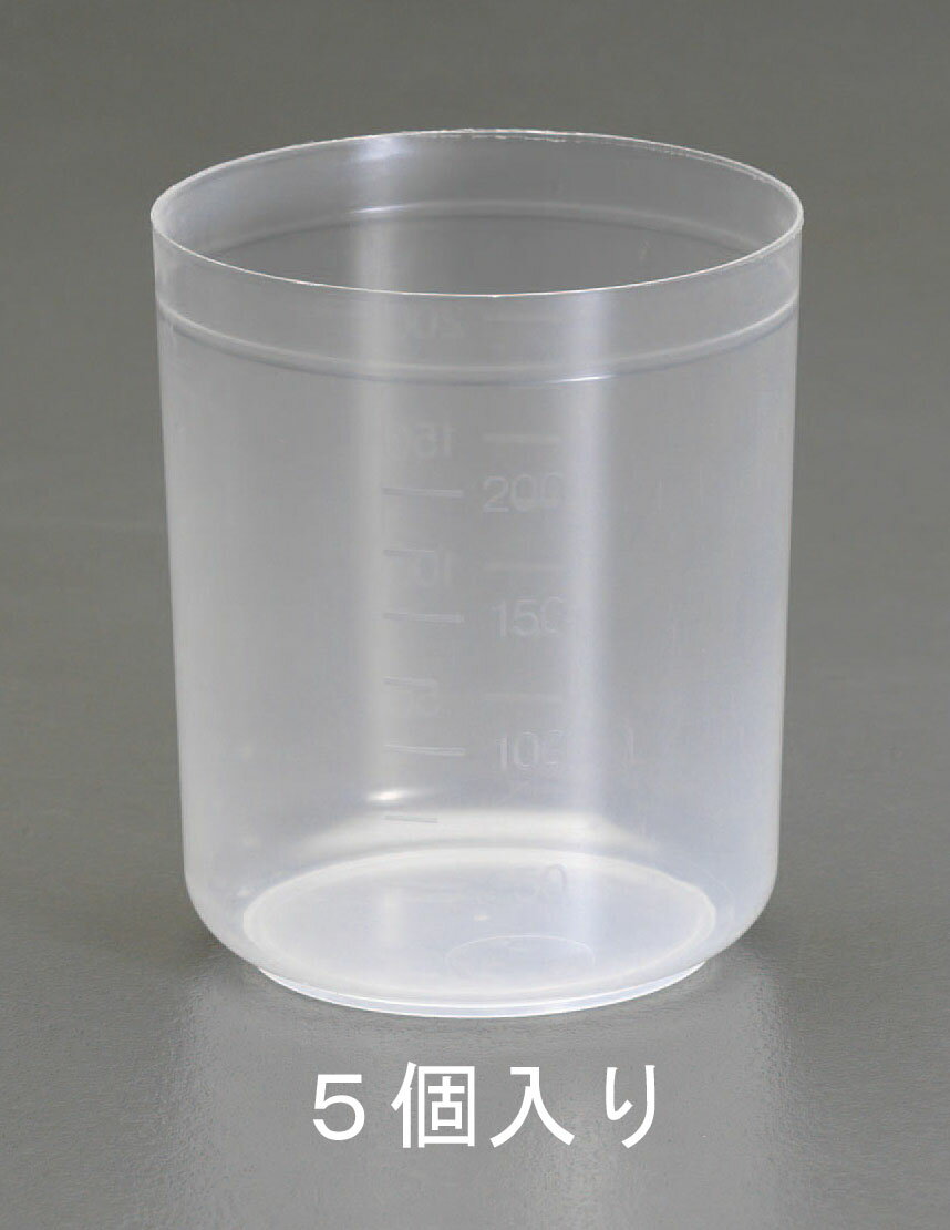 材質：ポリプロピレン容量：1000mlサイズ：104X145mm入数：5個目盛付射出成形による透明度の良いカップ000012233454 HD　