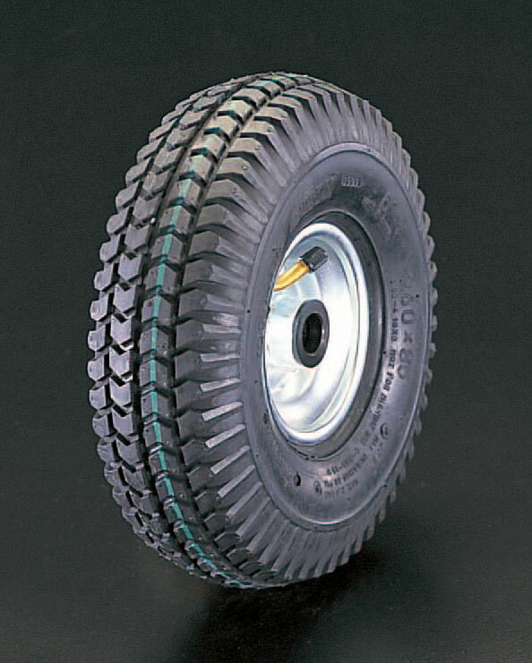 ●耐熱温度:-25-50°C●材質:タイヤ:チューブ入りエアータイヤ(2-4層)、リム:スチール(亜鉛メッキ)●車輪径×幅:260×85mm●耐荷重:250kg●軸径:25mmボールベアリングエアー入000012261108楽天 HD店　