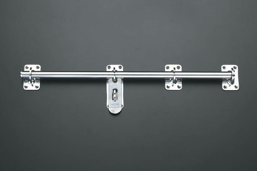 ●材質:ステンレス●棒径:16mm●鍵穴径:18m●取付穴径:4mm●全長:450mm電解研磨仕上取付ねじ付000012055466楽天 HD店　