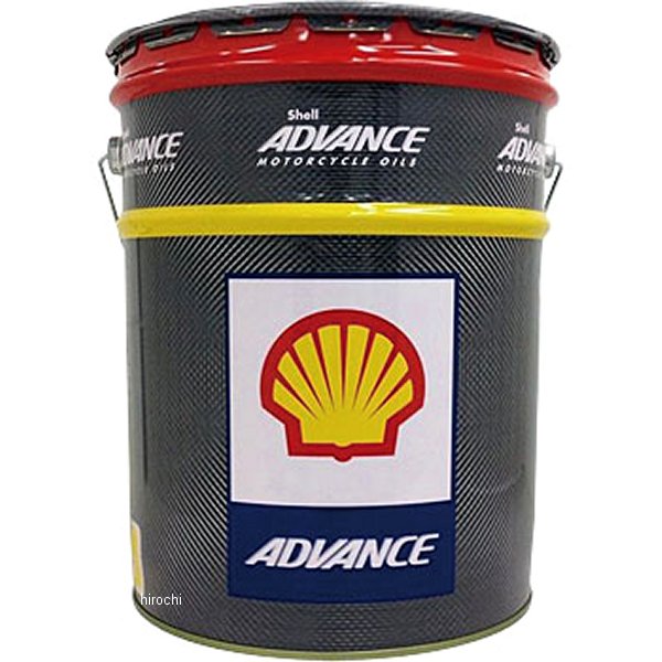 シェルアドバンス Shell ADVANCE 4T AX7 4ストロークエンジンオイル粘度(SAE):15W-50(化学合成テクノロジー)内容量:20Lペール缶【仕様説明】API SM,JASO MA2空冷式4ストロークオートバイエンジン用...