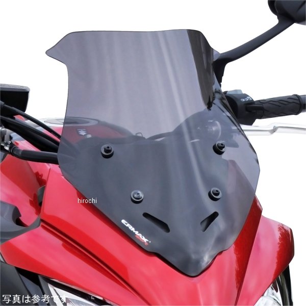 アルマックス ERMAX スポーツスクリーン15年-20年 スズキ GSX-S1000Fカラー:グレースクリーン高さ:約40cm素材:PMMAアクリル樹脂厚さ:3mm取付用部品付属※画像は参考となります。実際の色、素材、タイプは表記のものと...