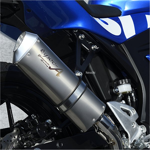ヤマモトレーシング フルエキゾースト SUS UP-TYPE カーボン22年-23年 スズキ GSX-R125適合型式:8BJ-DL32D CFA1素材:ステンレスサイレンサー:TYPE-SA音量:87db排ガス規制対応/認証制度適合JMC...