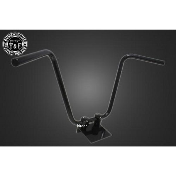 HB68BK ガレージT＆F ハンドルタイプ10 カラー:黒ハンドルサイズ:22.2mm【仕様】・スチール製。ブラック仕上。・7/8インチ用(22.2mm)。・サイズ:幅:約840mm。奥行:約200mm。高さ:約400mm。取付部の幅:約...