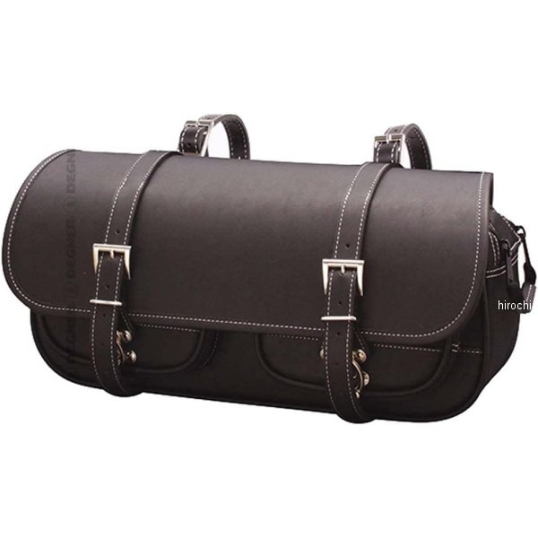 デグナー DEGNER ナイロンサドルバッグ マフラー側素材:PVC(合成皮革)/ナイロンサイズ:縦21cm×横42cm×幅14cm容量:12リットル付属品:取り付けベルト 2本、レインカバー【注意点】フェンダーとマフラーの間にタイヤが裸で...