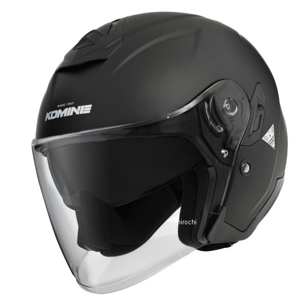 コミネ KOMINE FL コンポジット FRP ジェットヘルメットサイズ:Mカラー:マットブラック【仕様説明】高品質複合素材FRPシェルを採用し、高強度と軽量化を実現した本格ジェットヘルメット。国際特許取得のドイツFIDLOCK社製マグネ...