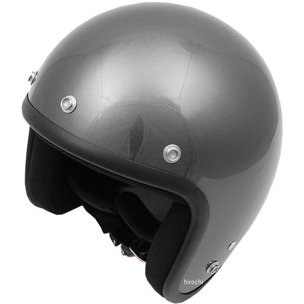 NBS バイクパーツセンター スモールジェットヘルメットカラー:ガンメタサイズ:フリー(57-60cm未満)【仕様説明】ストリート系、ハーレー等のアメリカンによく似合うヘルメットです。オプションのアダプターシールドの組み合わせで、自分だけの...