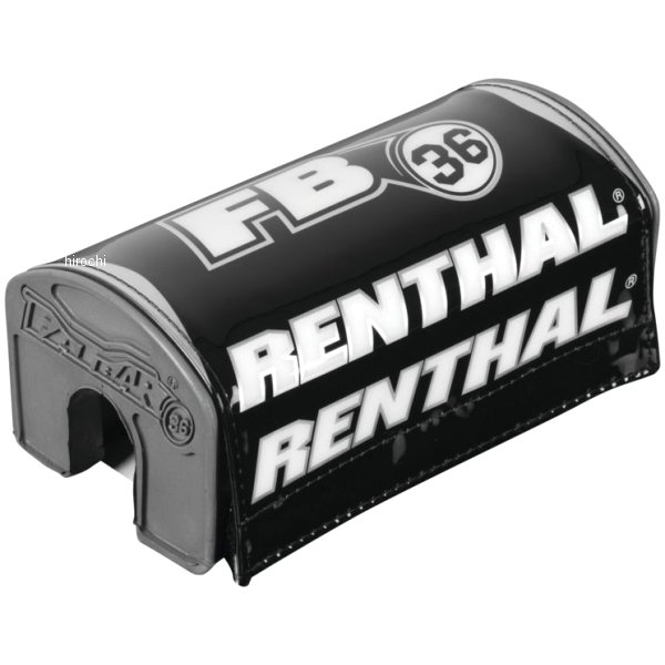 レンサル RENTHAL ファットバー36 ハンドルバーパッド 黒/シルバー/白P341楽天 HD店　