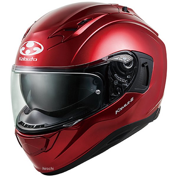 オージーケーカブト OGK KABUTO フルフェイスヘルメット KAMUI-IIIサイズ:XSカラー:シャイニーレッド【仕様説明】・T.P.S.（高性能サーモプラスチック帽体）優れた耐衝撃性の高性能樹脂原料を使用した熱可塑性プラスチック帽...