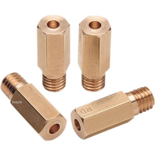 ・メインジェット。・全幅(直径)6mm x 全長16.5mm。・ケイヒン 6角タイプ。・#128・4個入り。CR128-4楽天 HD店　