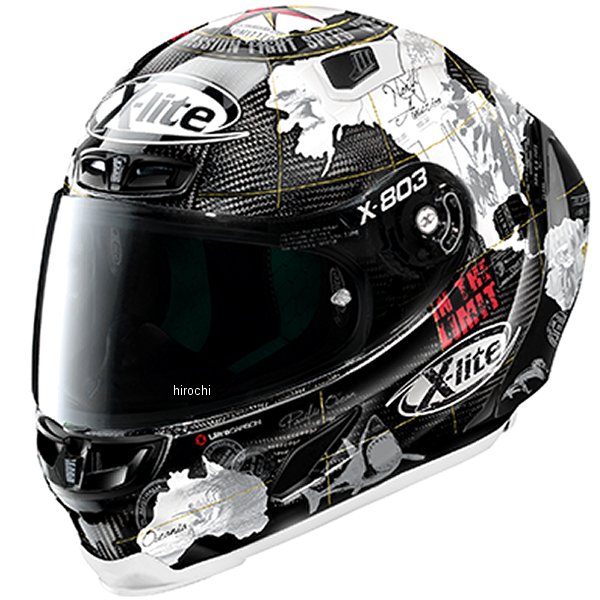 ノーラン NOLAN フルフェイスヘルメット X803RS チェカサイズ:XL(61cm-62cm)カラー:カーボン規格:SG規格(MFJ公認)アウターシェル材質:カーボン＆コンポジットファイバー内装:脱着洗濯可能あごひも:Dリング付属品:...