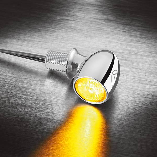 ケラーマン Kellermann Bullet Atto/バレット アトー本体カラー:クロームレンズカラー:クリアー灯火色:アンバー取付部:M5 x 0.5 x 6.51個売りウインカー用電圧 12v仕様車用※12V ハロゲン仕様車両は別途...