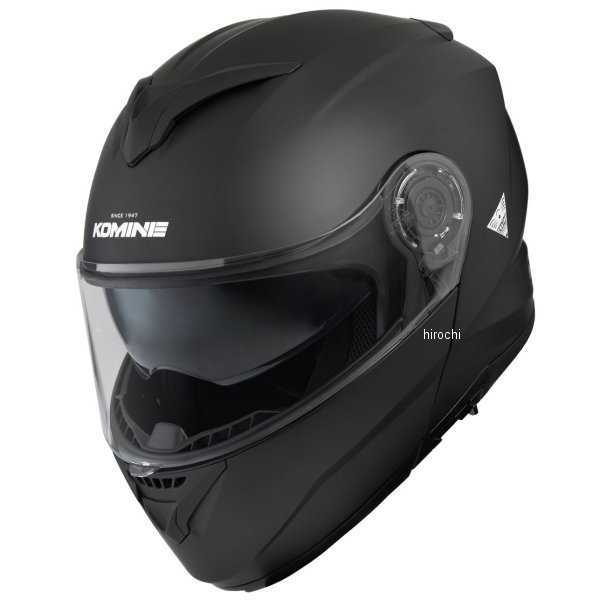 コミネ KOMINE FL システムヘルメットサイズ:Lカラー:マットブラックSG規格適合内装着脱可能偽造防止4Dラベル【仕様説明】高品質ABSシェルを採用し、高強度を実現したシステムヘルメットです。国際特許取得のドイツFIDLOCK社製マ...