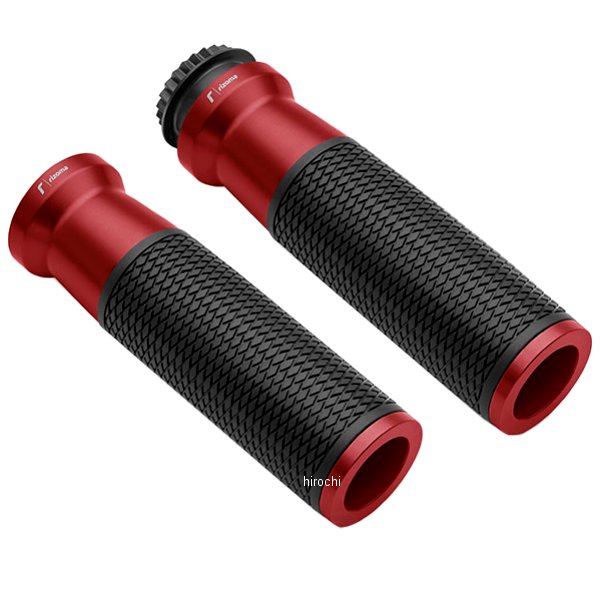 リゾマ rizoma グリップ URLO22.2mm(7/8インチ)ハンドル用カラー:レッド※写真はイメージです。掲載写真の取り付け車種、カラーなど、写真と異なる場合がございます。※実際の製品は改良・仕様変更などにより、一部カラー、形状が異...