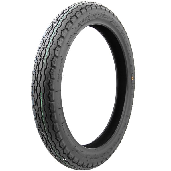 ダンロップ DUNLOP F11用途:フロント用リム径:18インチチューブタイヤ標準リム幅(インチ):1.85構造:バイアス荷重指数:47(175kg)速度記号:S(180km/h)1本売り【F11特徴】中・大排気量の車両に幅広く対応する、...