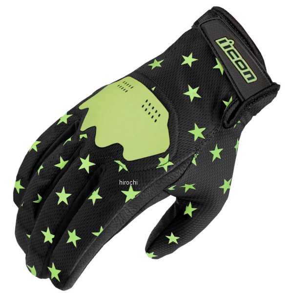 アイコン ICON グローブ HOOLIGAN OLD GLORY Lサイズフーリガン オールドグローリー・ポリエステルメッシュ素材・手のひらAX LAREDO素材と補強・ナックルクッションガード3301-4694楽天 HD店