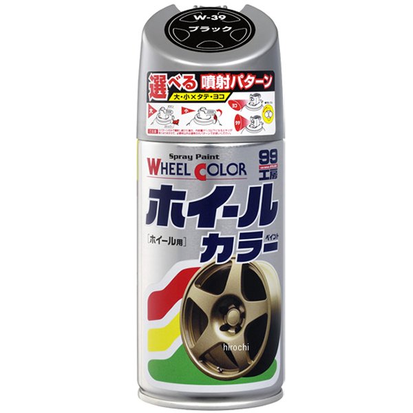 ソフト99コーポレーション ホイールカラー容量:300mlカラー:ブラック塗りやすく、はがれにくい。面倒な下地処理不要、ホイール・メッキ部分に直接塗れるアクリルラッカーペイントです。7539楽天 HD店