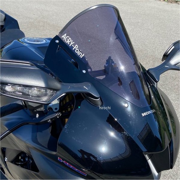 アクリポイント ACRY-POINT スクリーン20年- ホンダ CBR1000RR-Rカラー:スモーク【仕様説明】・純正スクリーンより高さ4cmアップによる優れた空力特性。・アッパーカウルをクールに引き締めるスモーク。・クリアスクリーンの...