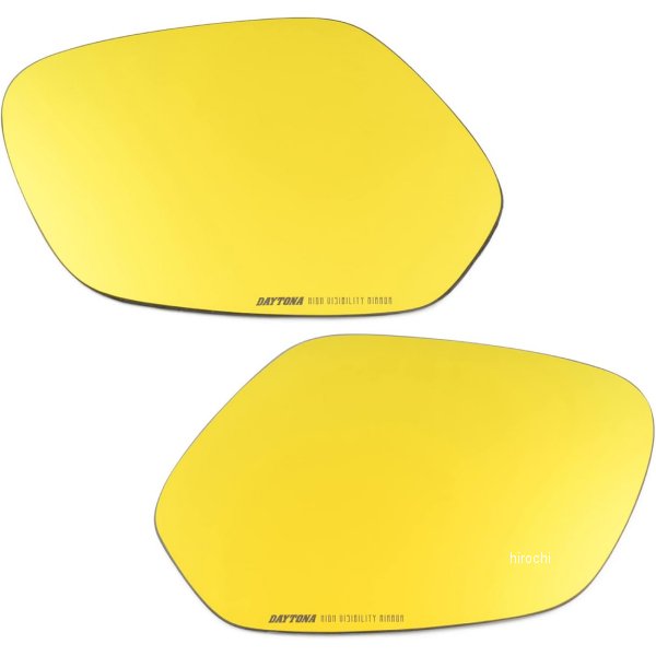 デイトナ 貼り付けミラー イエロー HONDA229721楽天 HD店　