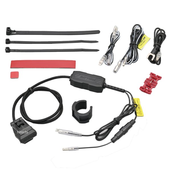 デイトナ バイク専用USB電源 QC3.0対応入力電圧:DC12.5V入力電圧範囲:DC12V-16V最大入力電流(無負荷):6mA以下出力電圧:5V(4.70-5.35V)、9V(8.5-9.5V)、12V(11.4-12.6V)出力定格...