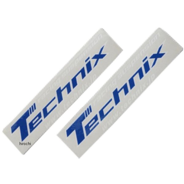 テクニクス Technix TGR フォークデカール (オフロード モデル用) フォークデカールの材質には、柔軟性が高い定番の3Mマテリアルを採用！モトクロス、エンデューロ、スーパーモタード用マシンに最適。2枚セット(サイズ:207mm×4...