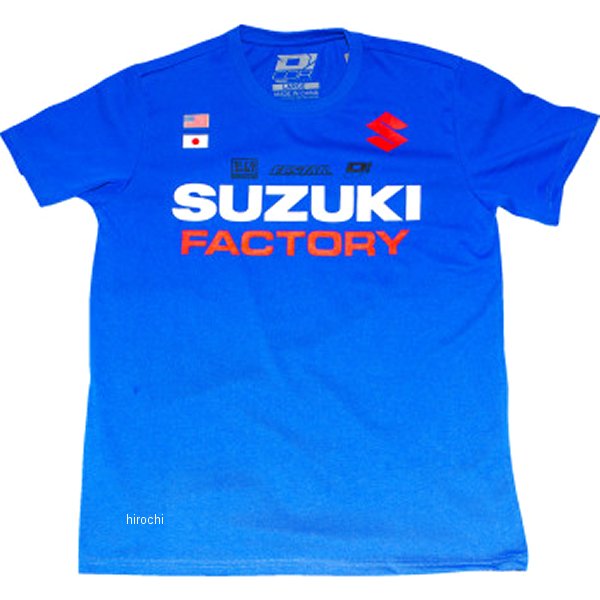 D'cor Visuals Tシャツ FACTORY スズキサイズ:Lカラー:ブルー素材:コットン70％/ポリエステル30％80-128-3楽天 HD店