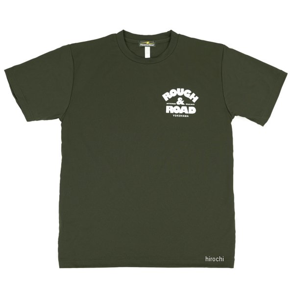 ラフ&ロード ラフ ロコ ドライTシャツサイズ:Lカラー:アーミーグリーン素材:ポリエステル1983年ラフ＆ロード創業当時のデザインを復刻。ロコ＝地元横浜を表現した名前。創業当時をなつかしむお客様、またはラフ＆ロードファンに是非着ていただき...