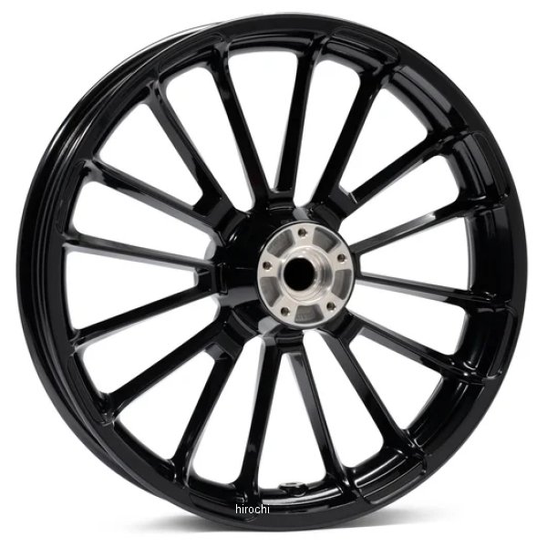 43301047 ハーレー純正 Roulette フロント ホイール 19X3.5 グロスブラック09年以降 ハーレー トライグライド15年以降 ハーレー フリーホイーラー23年以降 ハーレー ロードグライド3モデルカラー:グロスブラック大...