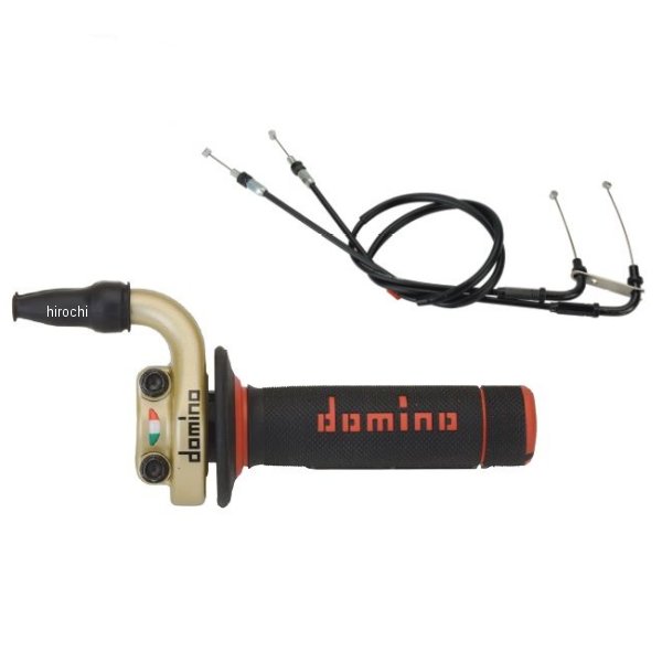 ドミノ domino スロットルキット オフロード10年-11年 ヤマハ YZ250Fカラー:ゴールドキット内容:スロットル本体、車種専用ワイヤー車種専用スロットルキットです。ワイヤー、アジャスターなどは車種専用に設計されていますのでそのま...