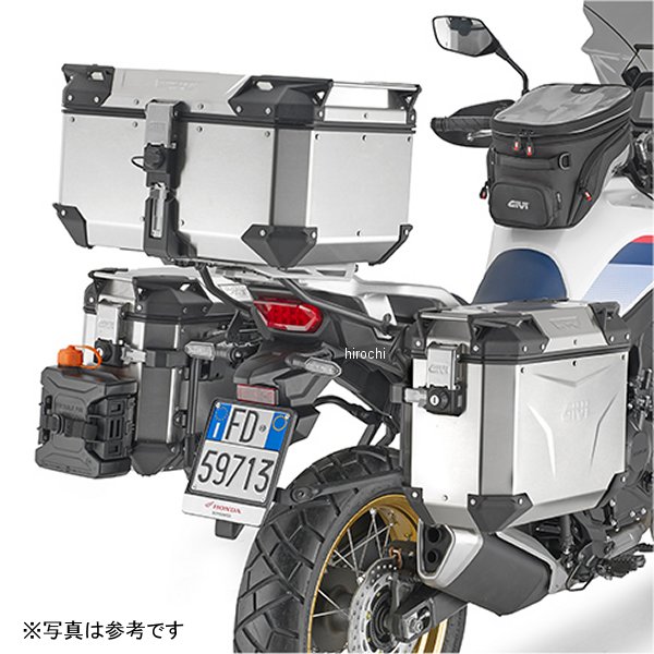 ジビ GIVI PLO1201CAM ケースホルダー23年 ホンダ XL750 TRANSALPMONOKEYR CAM-SIDE Trekker Outback ケース用に構成された特別な PL ONE-FIT サイドケース。ホルダー直径...