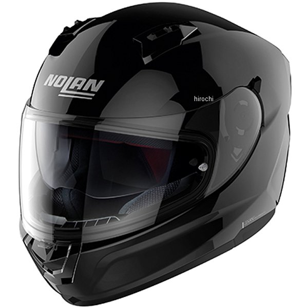 ノーラン NOLAN フルフェイスヘルメット N60-6 ソリッドサイズ:Mカラー:グロッシーブラック/3アウターシェル材質:ハイファンクション・ハイグレードLEXAN?ポリカーボネート内装:脱着洗濯可能あごひも:マイクロロック付属品:PI...