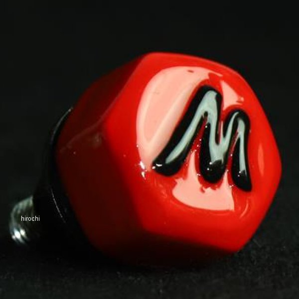 MMS-NB122 GOODS グッズ HEX'HEAD NumberBolt /CT125レッド汎用材質:本体:レジン ボルト:スチールサイズ:幅:約24mm 高さ:約22mm 奥行き:約15mm（ボルト含まず） ボルト:M6-20mm【...