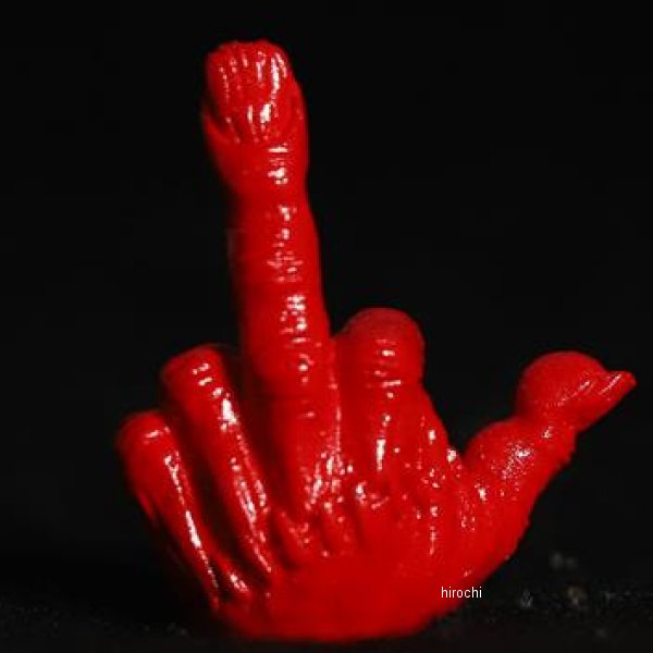 MMS-VC064 GOODS グッズ FXXK! HANDSIGN バルブキャップ CT125レッド汎用材質:本体:レジン バルブキャップ本体:黄銅サイズ:幅:約32mm 高さ:約37mm 奥行き:約18mm【仕様説明】皮膚、爪、しわ、肉...