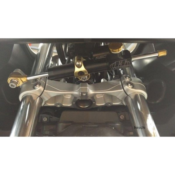 22119040B ハイパープロ HYPERPRO CNCステダンステーセット 90mmT-1 ブラック逆ピロ 18年-22年 BMW F750GS18年-23年 BMW F750GS取り付け位置:ステム対応ダンパー:90mm(逆ピロボール...