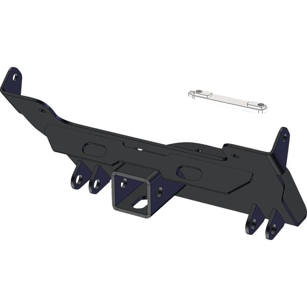 Kfi Products Plowマウント09年-13年 ホンダ MUV700 Big Red700 MUV Big Red 4x4 で使用する場合は、穴あけが必要であり、プラウ マウントには下部 2 インチ レシーバー ヒッチが含まれてい...
