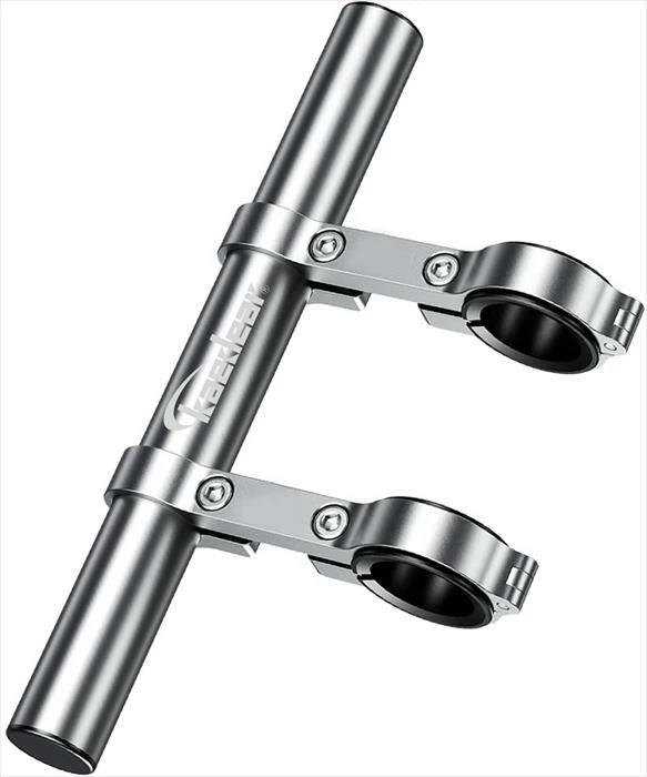 カエディア Kaedear クランプバー バータイプ シルバー【クランプバー】Kaedearスマホホルダーのアルミ合金マウントを延長して設計したマルチクランプバーです。航空機で使用されるアルミニウム合金を高い強度で設計しています。【用途】ハ...