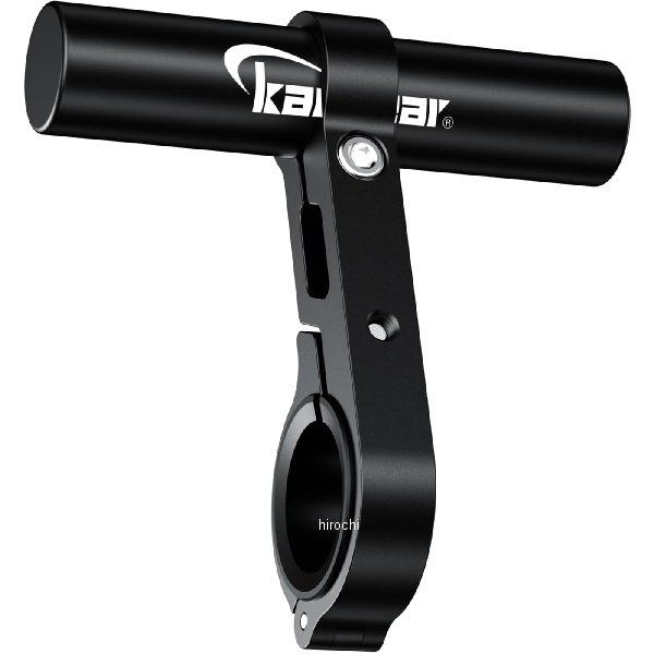 カエディア Kaedear クランプバーS ハンドル用ブラック【ハンドルバー用クランプバー】ハンドル周りに取り付けるアクセサリー類の数量、重量が増加している時代背景から、クランプバーを支えるマウントを二本柱構造に変更し、肉厚を3mmから6m...