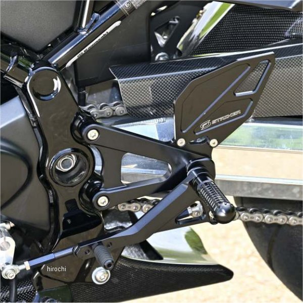 ストライカー STRIKER FORTIステップキット 4ポジション23年以前 カワサキ Z900RS23年以前 カワサキ Z900RSCAFEカラー:ブラックアルマイト仕上げ材質:ジュラルミン【4ポジション】(1)45mmBACK/50m...
