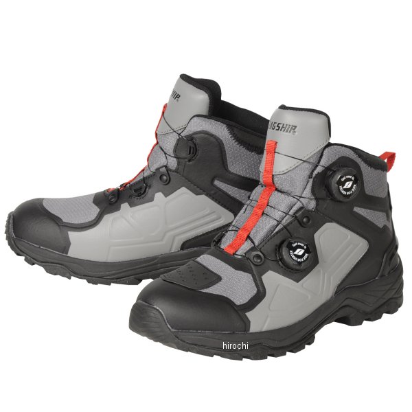 フラッグシップ FLAGSHIP フィールドライドシューズサイズ:27.0cmカラー:グレー素材:人工皮革(マイクロファイバー) / ナイロン（PUコーティング) / ヴォクサーム / SPINONシステム透湿防水フィルム［ヴォクサーム］を...