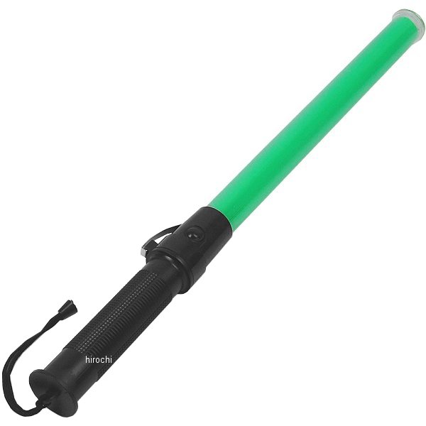 ●用途:警備、交通整備などに●材質:ライト部:PVCグリップ:ABS●電源:単2電池×3本(別売)●光源:緑色LED×6個●点灯・点滅切替:早い点滅・遅い点滅・点灯・消灯●カラー:緑●サイズ:φ34×540mmライト分:340mm●重量:3...
