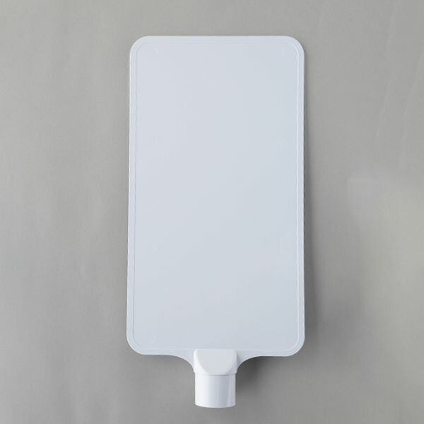 表示内容：無地サイズ：403×220mm材質：ABS取付穴径：φ50mm色：ホワイト軽量でコンパクト持ち運びにも便利腐食、割れに強い樹脂製汚れも簡単に落とすことができます。各種コーンに取付可能な表示板です。入数：1個000012345990...