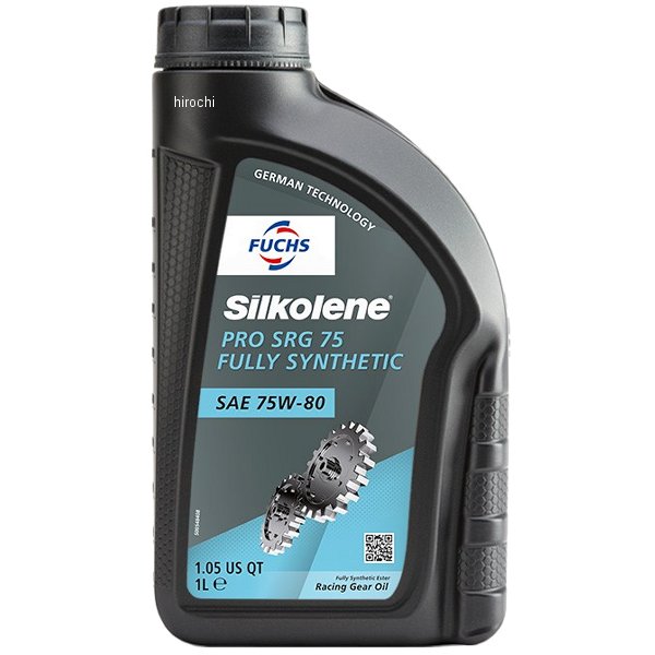 シルコリン SILKOLENE エンジンオイル PRO SRG 75容量:1L粘度:75W-80API GL-5【仕様説明】レースやサーキット走行等の過酷な状況下でも安定したシフトフィーリングを実現するトランスミッションオイルです。鉱物油と...