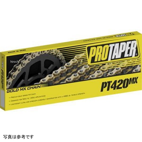 ProTaper Chain 420MX 134Lメーカー：ProTaperメーカー品番：023101・掲載画像は、カタログより抜粋した参考画像となっております。ご不安な場合は、メーカーサイトでのご確認をお願い致します。・お届けする商品は、...