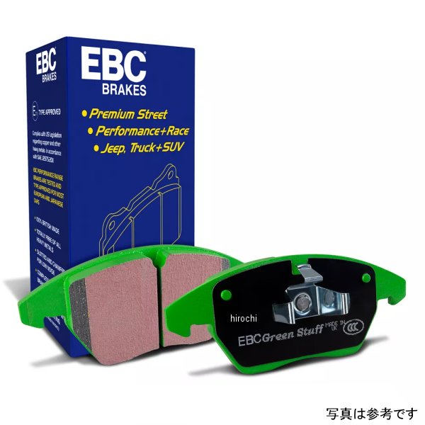 EBC 11+ Jeep Grand Cherokee 6.4 SRT-8 Greenstuff Front Brake Padsメーカー：EBCメーカー品番：DP61853・掲載画像は、カタログより抜粋した参考画像となっております。ご不安...