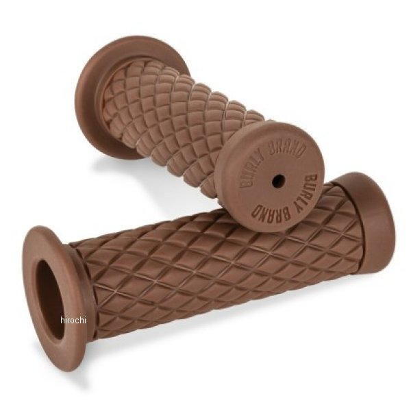 Burly Brand Rubber Diamondback Grips 1in - Brownメーカー：Burly Brandメーカー品番：B16-1003・掲載画像は、カタログより抜粋した参考画像となっております。ご不安な場合は、メーカ...