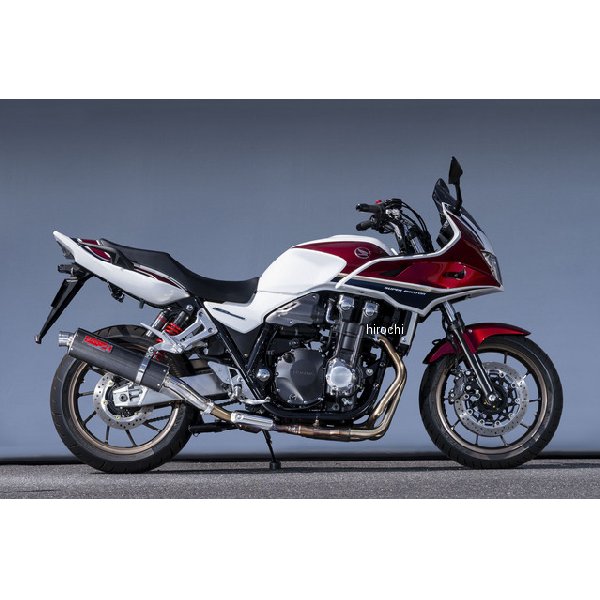 ヤマモトレーシング SPEC-A スリップオンマフラー カーボン18年-20年 ホンダ CB1300SB18年-20年 ホンダ CB1300SFレイアウト：スリップオンエキパイ素材： チタン(バフ仕上げ)【サイズ】カーボン：Φ122×400...