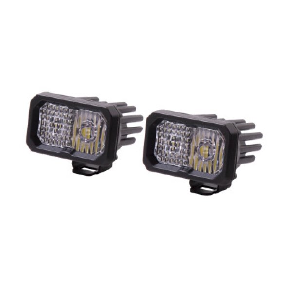 Diode Dynamics Stage Series 2 In LED Pod Sport - White Combo Standard ABL (2個)メーカー：Diode Dynamicsメーカー品番：DD6388P・掲載画像は、カタ...