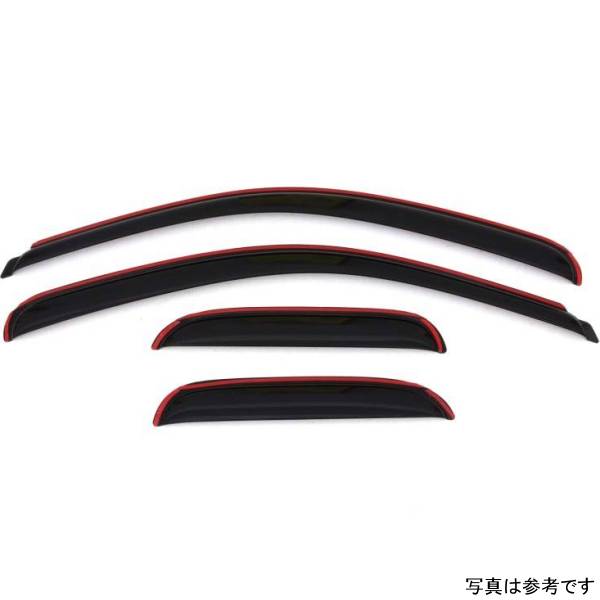 AVS 07-13 Chevy Silverado 1500 Ext. Cab Ventvisor Front & Rear Window Deflectors 4pc - Smokeメーカー：AVSメーカー品番：194040・掲載画像は、...