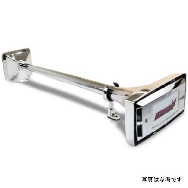 Kleinn クローム Roof Mount シングル Horn/ 22.75In - クローム-Plated Spun Copperメーカー：Kleinn Air Hornsメーカー品番：412・掲載画像は、カタログより抜粋した参考画像と...