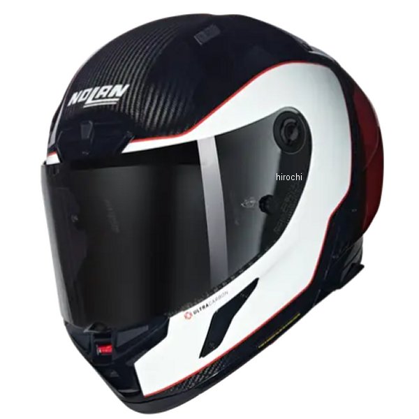ノーラン NOLAN フルフェイスヘルメット X552サイズ:Mカラー:SPADEA カーボン/ホワイト/レッド 343アウターシェル材質:カーボン＆コンポジットファイバー内装:脱着洗濯可能あごひも:Dリング付属品:PINLOCKR曇り止め...