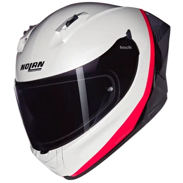 ノーラン NOLAN フルフェイスヘルメット N606SPサイズ:Mカラー:SPECIALE ホワイト/ブラック/オレンジ 347アウターシェル材質:ハイファンクション・ハイグレードLEXANポリカーボネート内装:脱着洗濯可能あごひも:マイ...